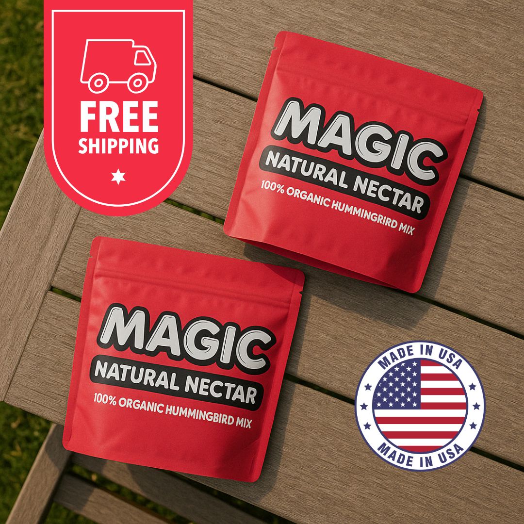Magic Nectar™ | Hummingbird Food | 100% Natural & Organic