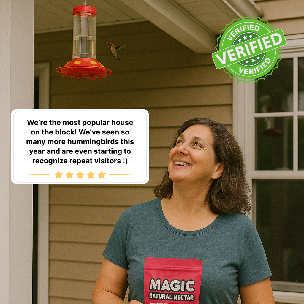 Magic Nectar™ | Hummingbird Food | 100% Natural & Organic